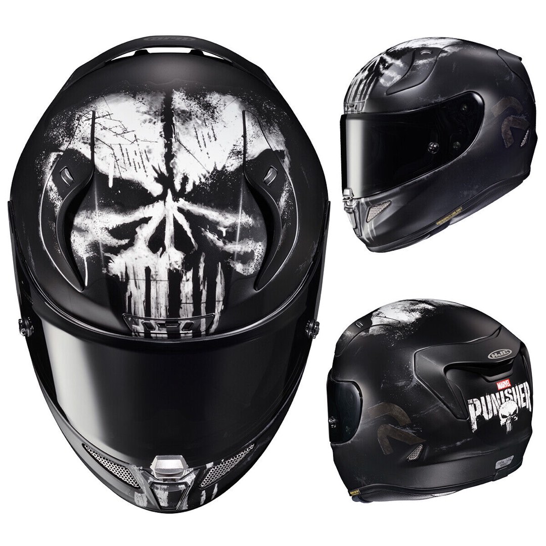 Helmet HJC Rpha Pro 11 Punisher MC5SF, Everything Else, Others on Carousell