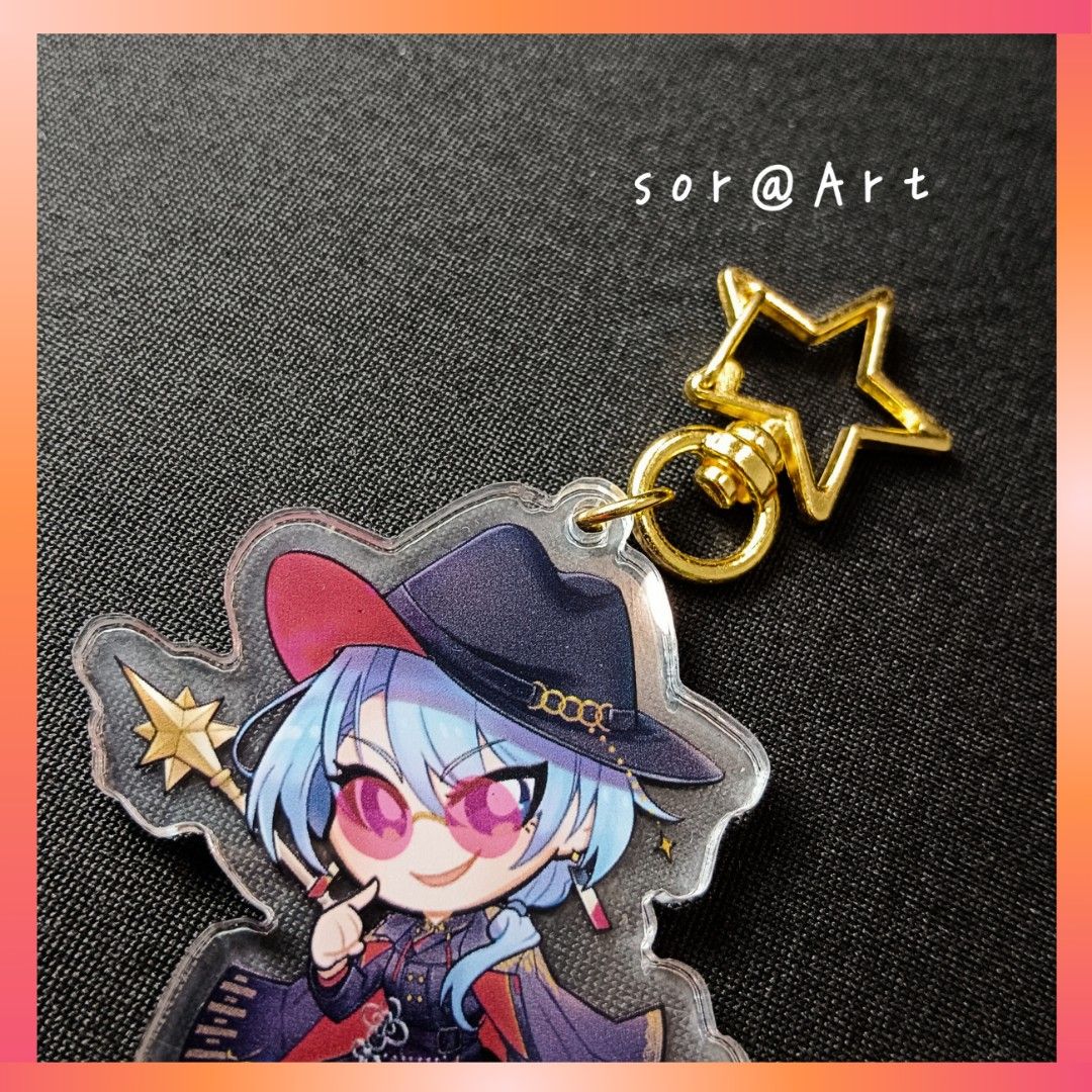 Hololive Hoshimachi Suisei New Outfit Keychain, Hobbies & Toys ...