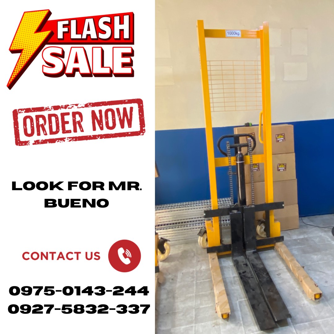 Hydraulic Stacker, Commercial & Industrial, Construction Tools ...