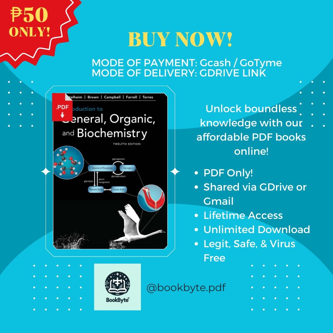 Introduction to General, Organic, and Biochemistry (12th Edition), Hobbies & Toys, Books ...