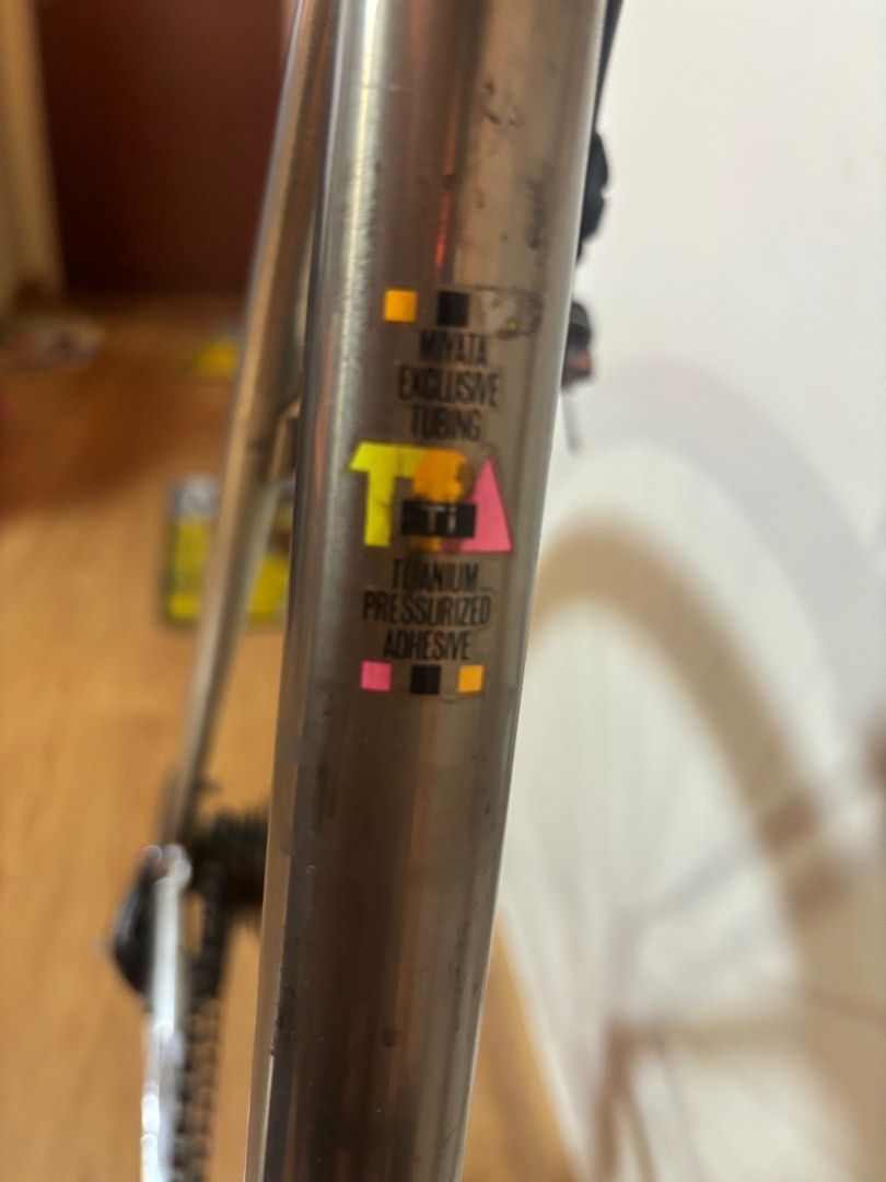 Japanese Miyata titanium bike ( 1989) for sale, Sports Equipment ...