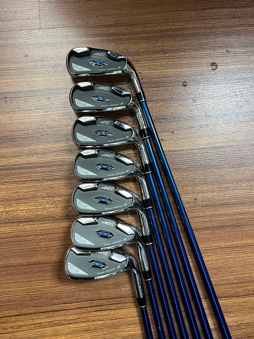 JDM Axel Dual Impact Z Irons (Hollow Head Design) (5-A) [7 Pieces ...