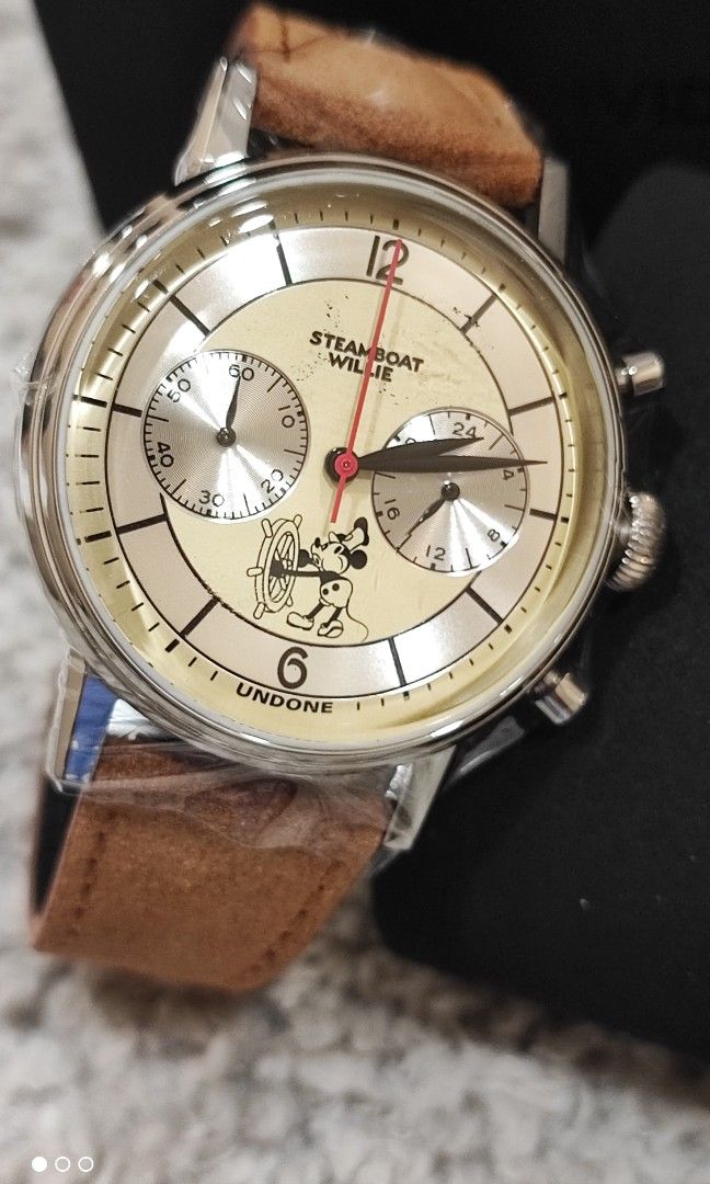 Johan UNDONE Disney Themed Mickey Steamboat Willie Limited Edition ...