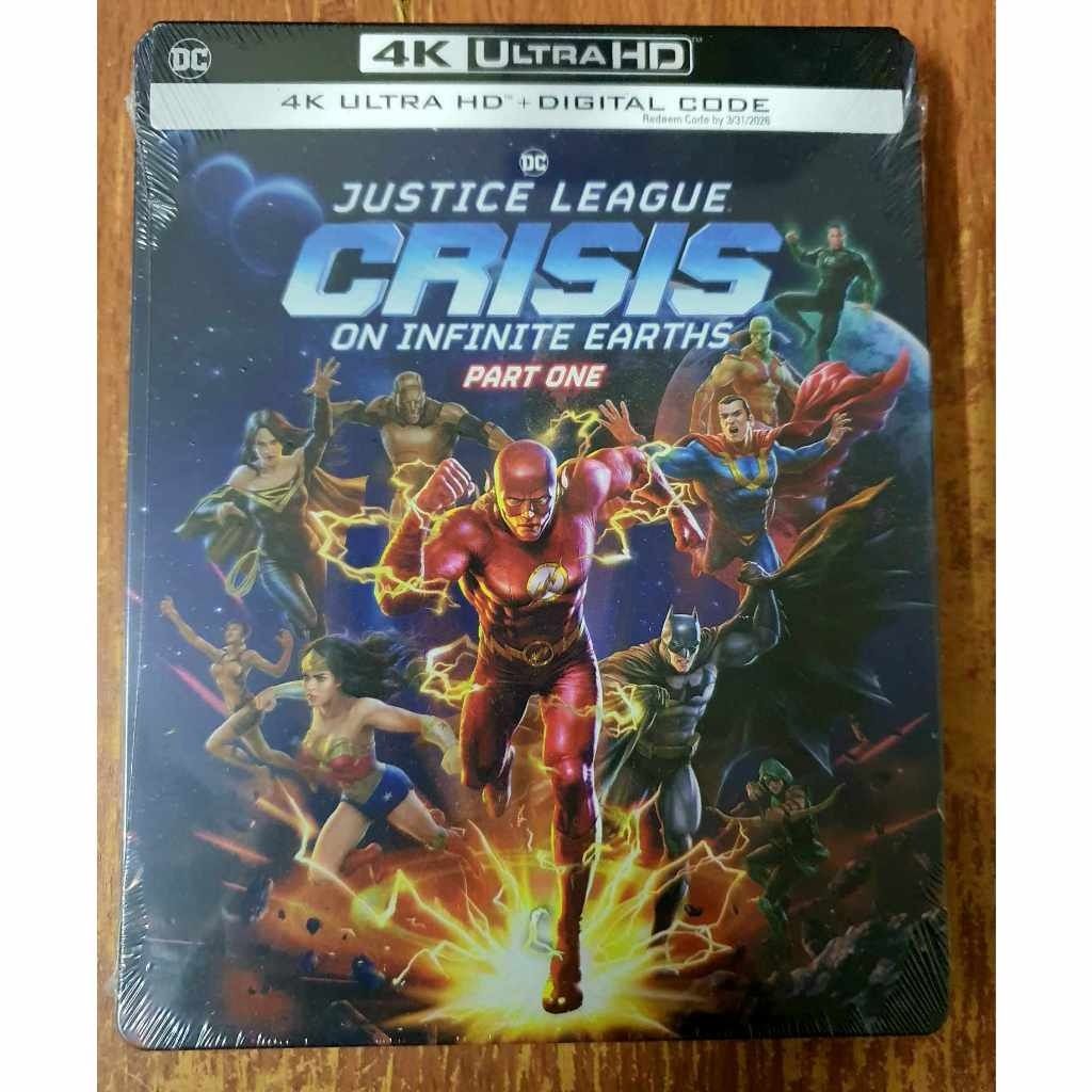 Justice League Crisis On Infinite Earths Part 1 Steelbook (4K Ultra HD ...