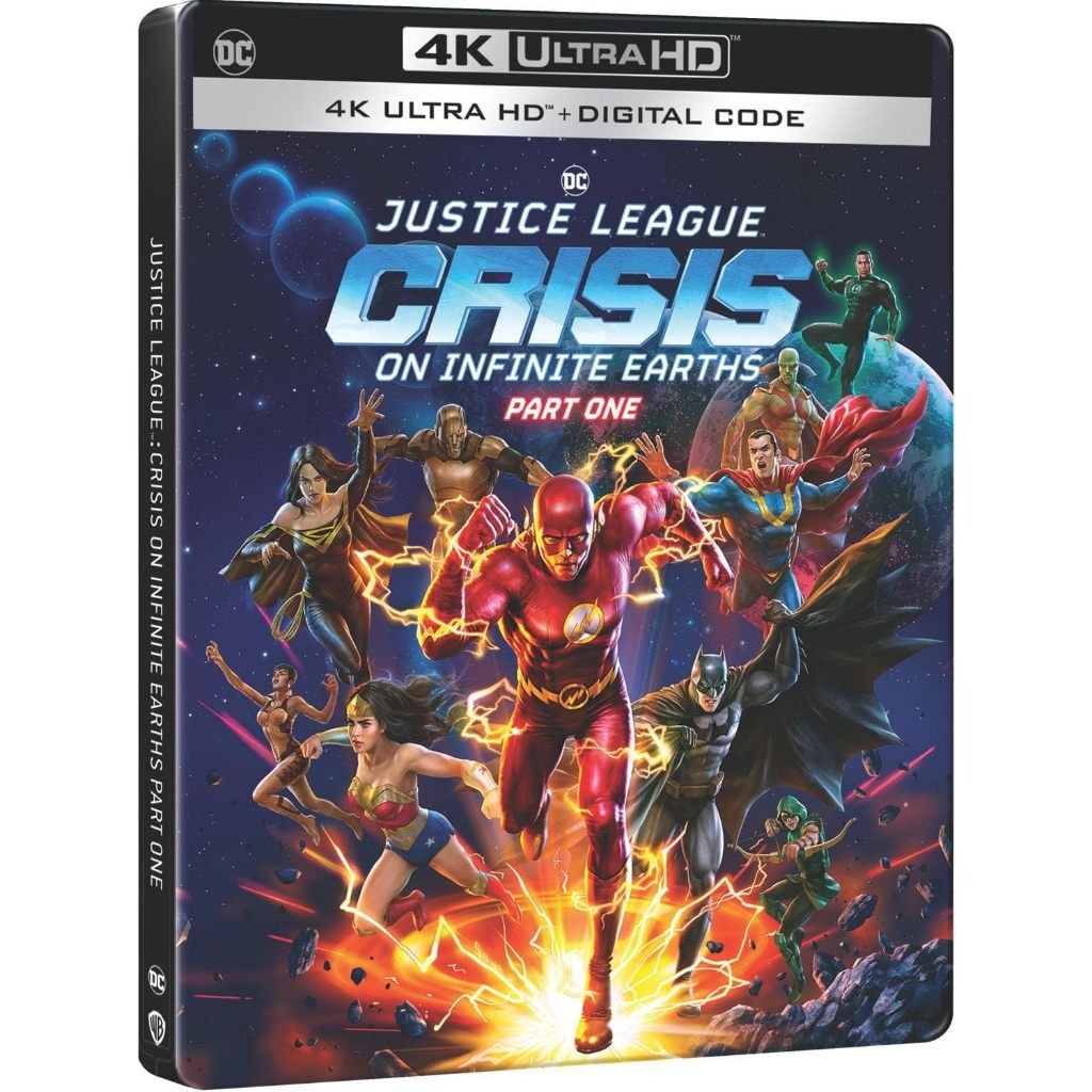 Justice League Crisis On Infinite Earths Part 1 Steelbook (4K Ultra HD ...