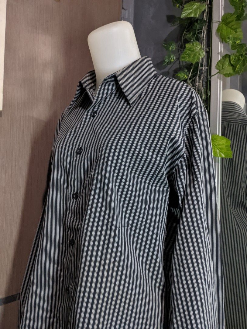 KEMEJA PRIA SALUR BY VAN HEUSEN ORIGINAL VIETNAM PRELOVED, Fesyen Pria ...