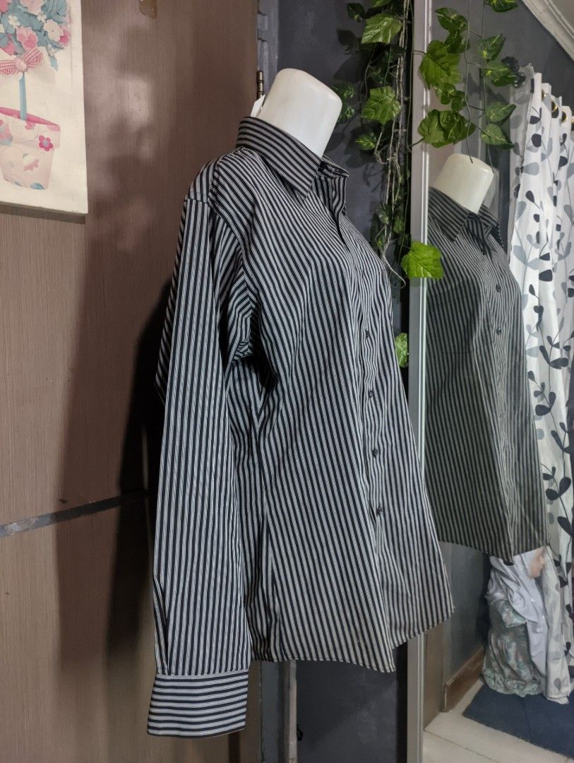 KEMEJA PRIA SALUR BY VAN HEUSEN ORIGINAL VIETNAM PRELOVED, Fesyen Pria ...