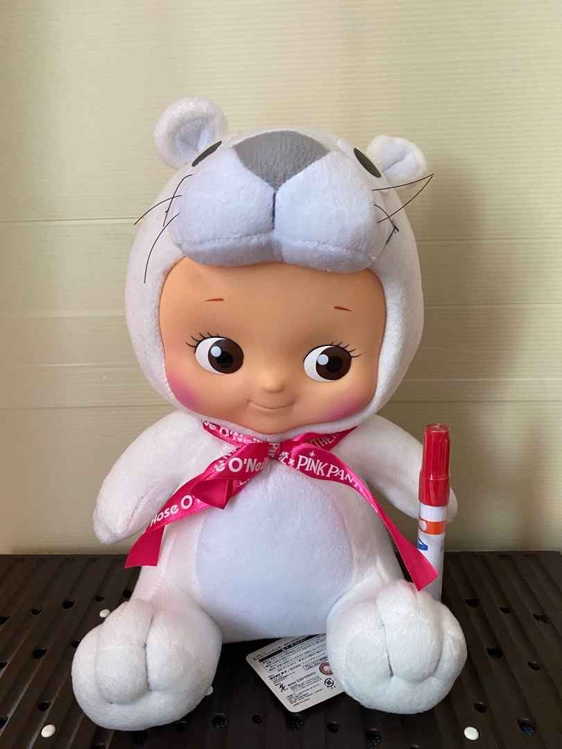 Kewpie X Pink Panther Plush, Hobbies & Toys, Toys & Games on Carousell