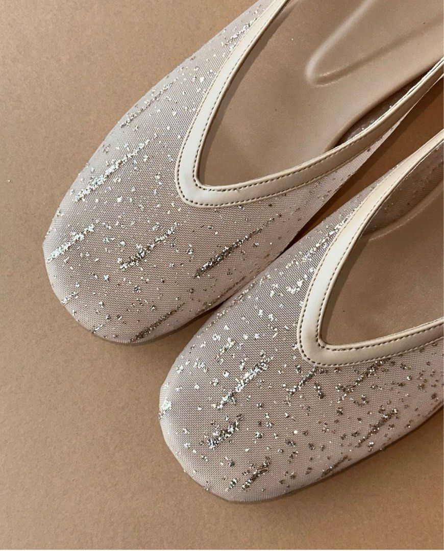 Kulet Aliz Mesh Nude Pumps, Women's Fashion, Footwear, Flats on Carousell