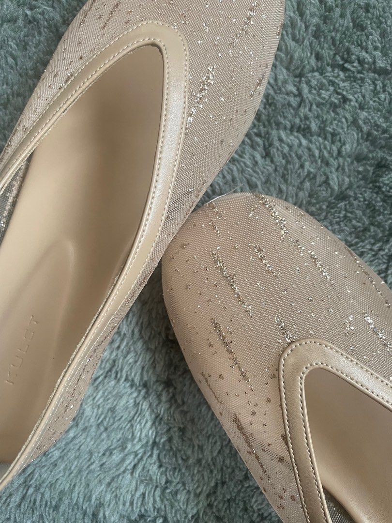 Kulet Aliz Mesh Nude Pumps, Women's Fashion, Footwear, Flats on Carousell