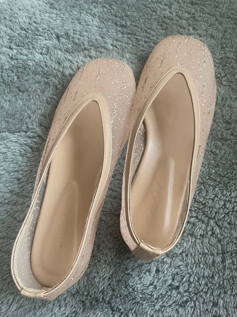 Kulet Aliz Mesh Nude Pumps, Women's Fashion, Footwear, Flats on Carousell
