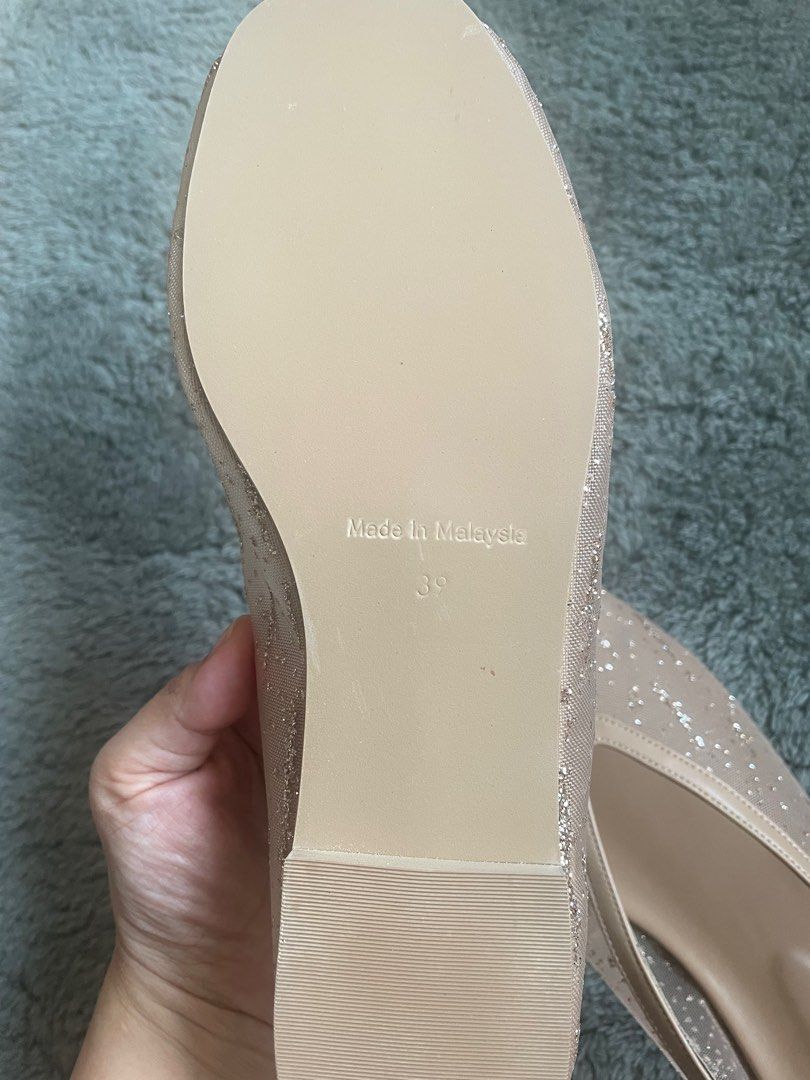 Kulet Aliz Mesh Nude Pumps, Women's Fashion, Footwear, Flats on Carousell