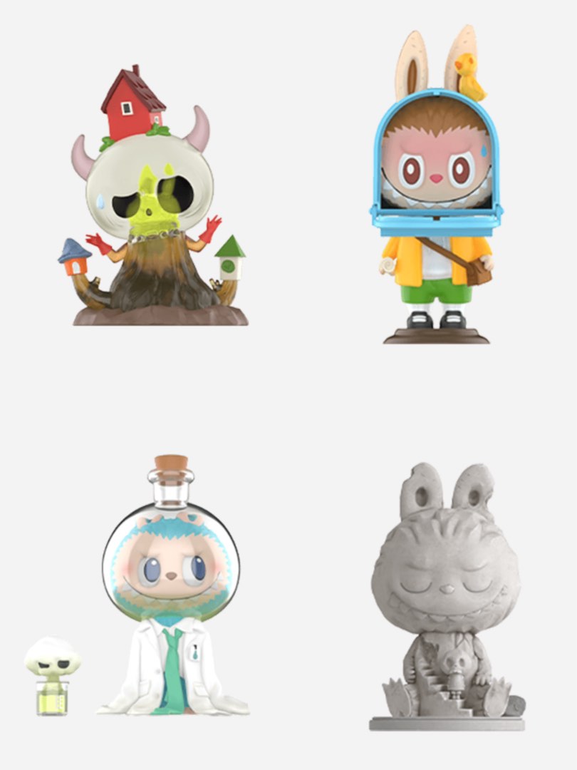 labubu popmart how2work, Hobbies & Toys, Toys & Games on Carousell