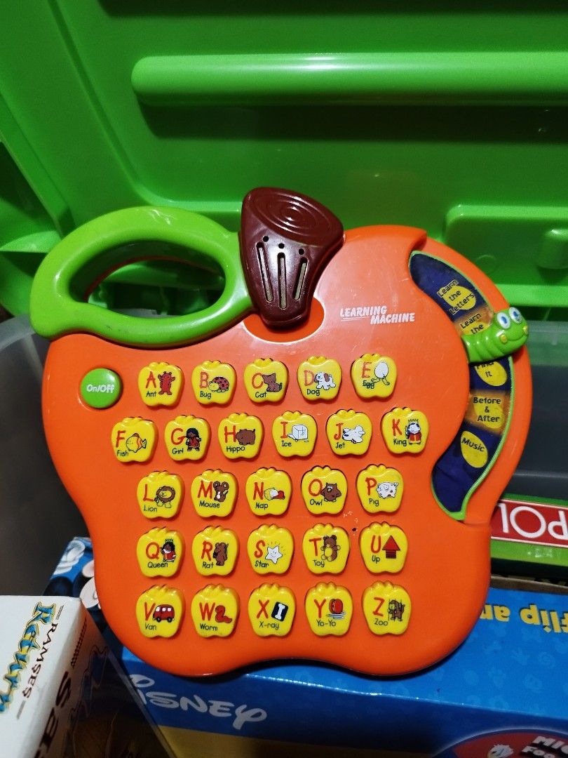Little smart VTech alphabet ABC sound's music letter pad toy, Hobbies ...