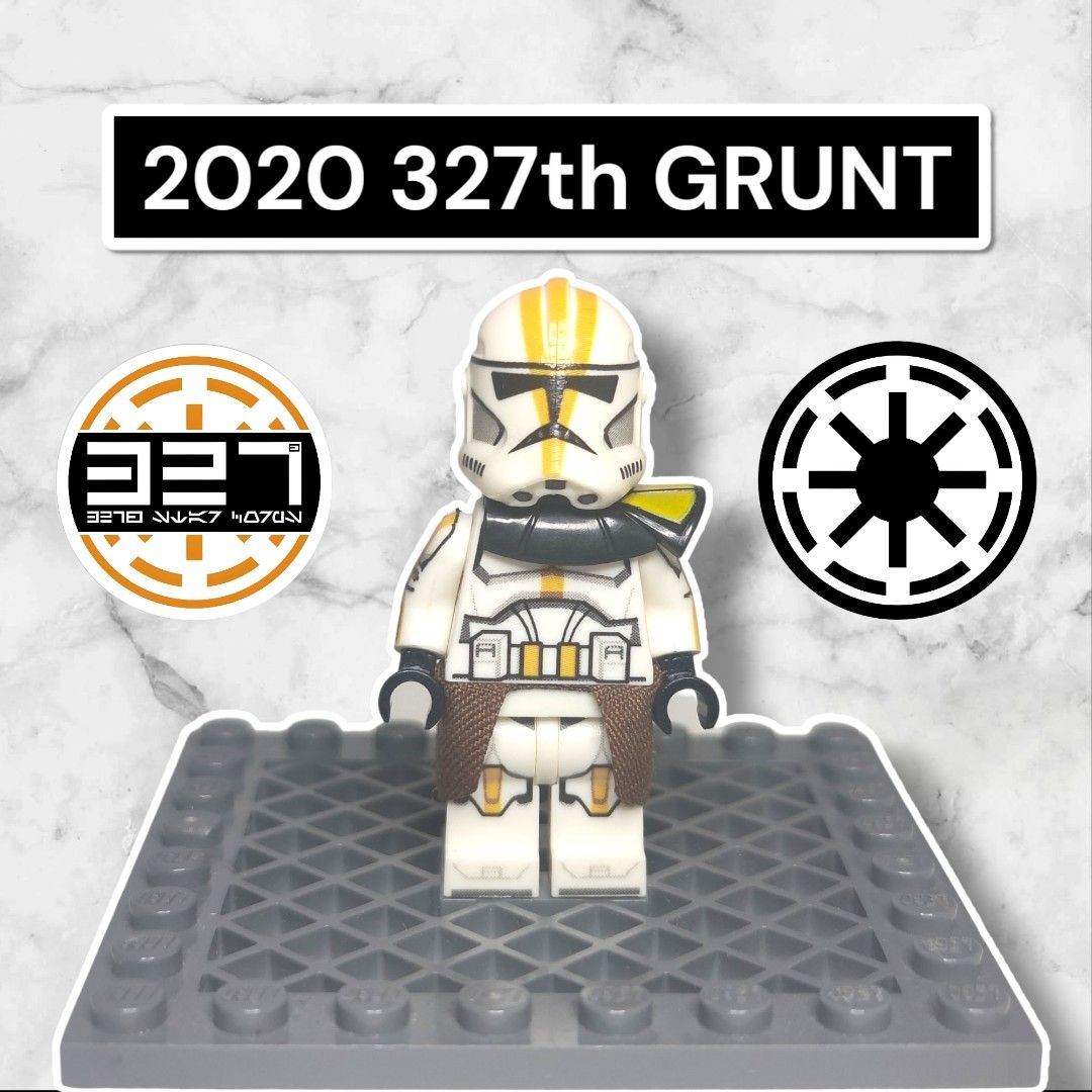 Lego Star Wars Custom Clone Trooper - 2020 327th Grunt (read ...