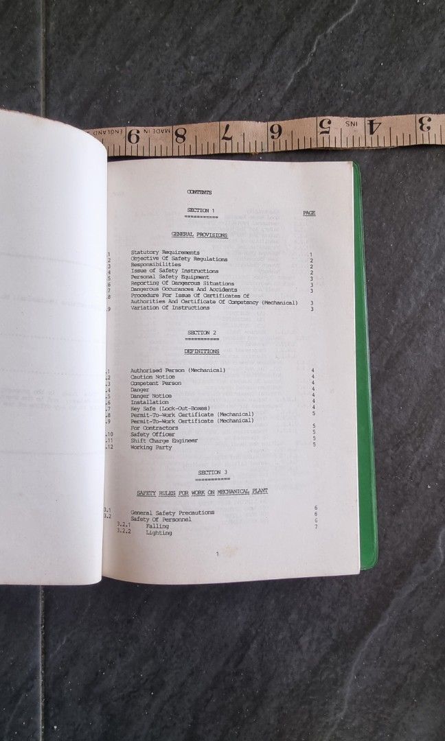 Lembaga Letrik Negara Tanah Melayu LLN Buku Arahan Keselamatan, Hobbies ...
