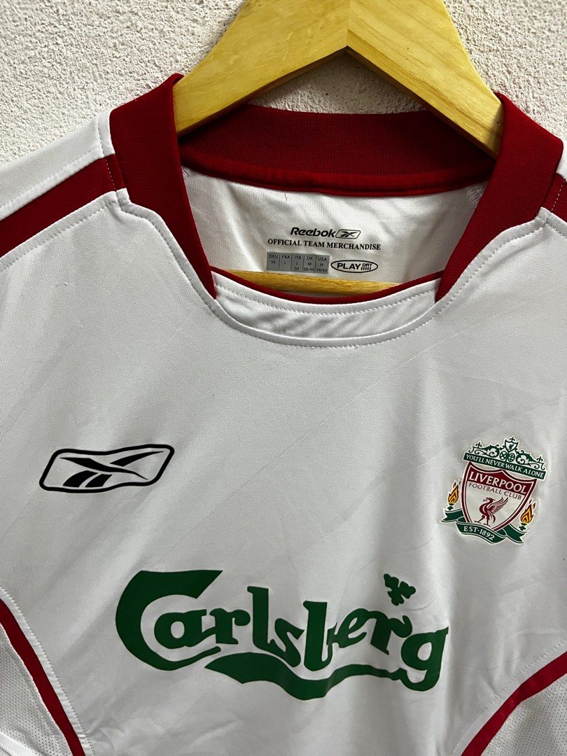 Liverpool Reebok Away Jersey, Men's Fashion, Tops & Sets, Tshirts ...