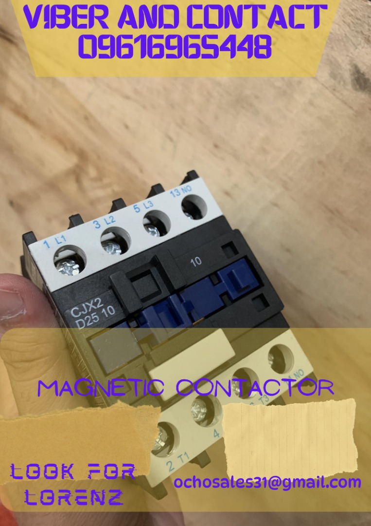 MAGNETIC CONTACTOR, Commercial & Industrial, Construction & Building ...
