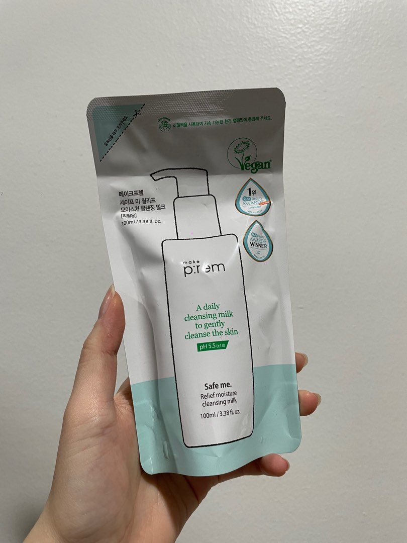 Make P:rem Cleansing Milk Refill 200ml, Beauty & Personal Care, Face, Face Care on Carousell