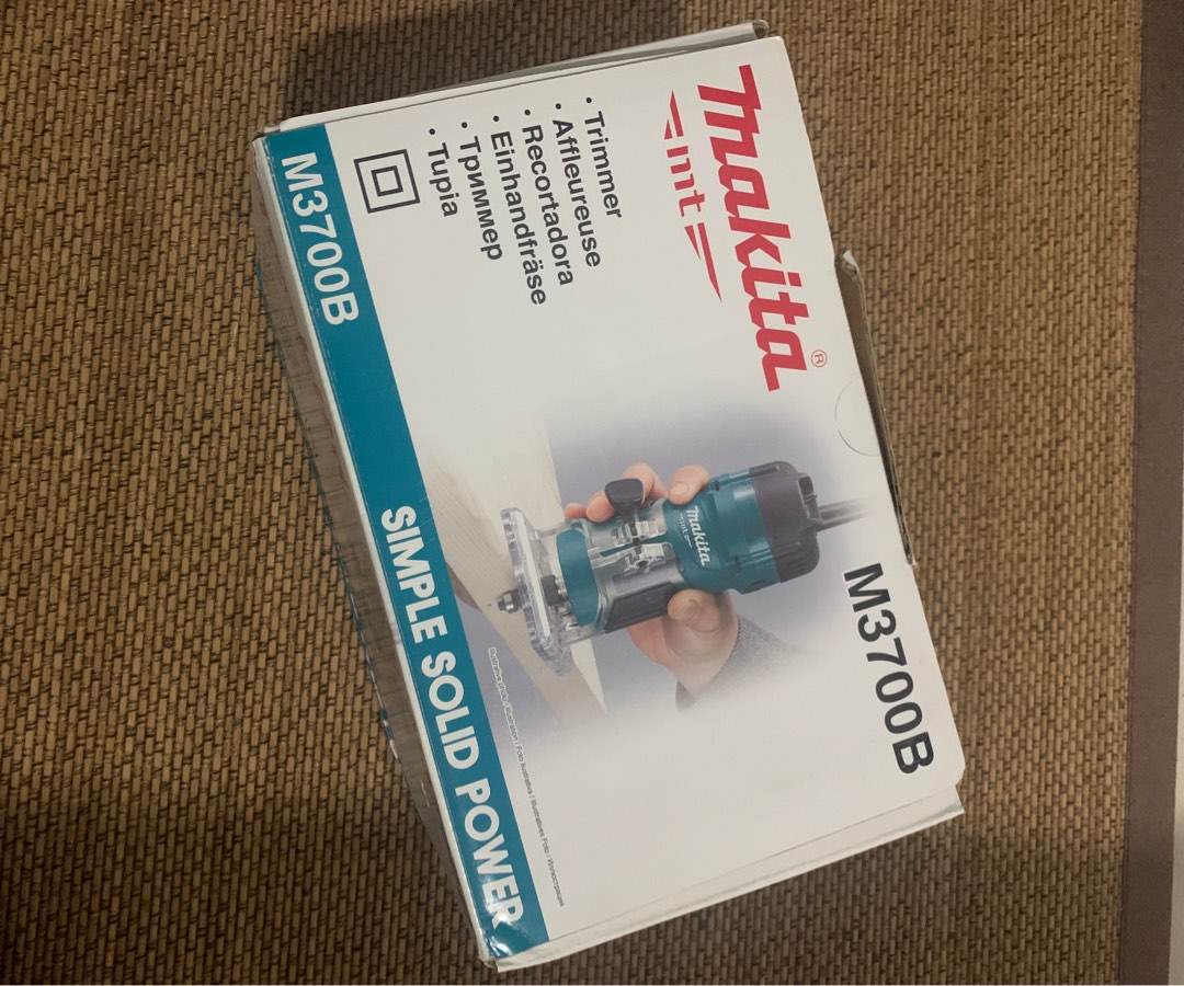 Makita M3700 Router (Free bit), Furniture & Home Living, Home Improvement & Organisation, Home ...