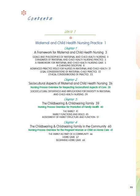 Maternal and Child Health Nursing- Care of the Childbearing and ...