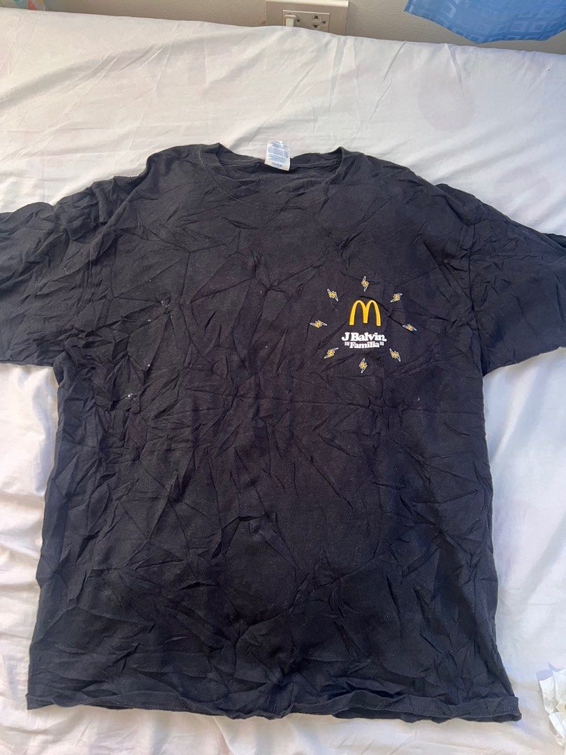 McDonalds x JBalvin., Men's Fashion, Tops & Sets, Tshirts & Polo Shirts ...