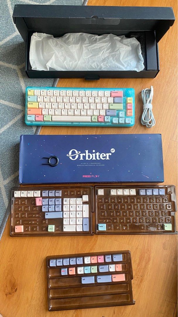 Mechanical keyboard ORBITER67 - PRESSPLAY, Elektronik, Bagian Komputer ...
