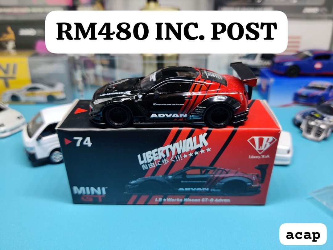 MINI GT R35 ADVAN JAPAN EXCLUSIVE, Hobbies & Toys, Toys & Games on ...