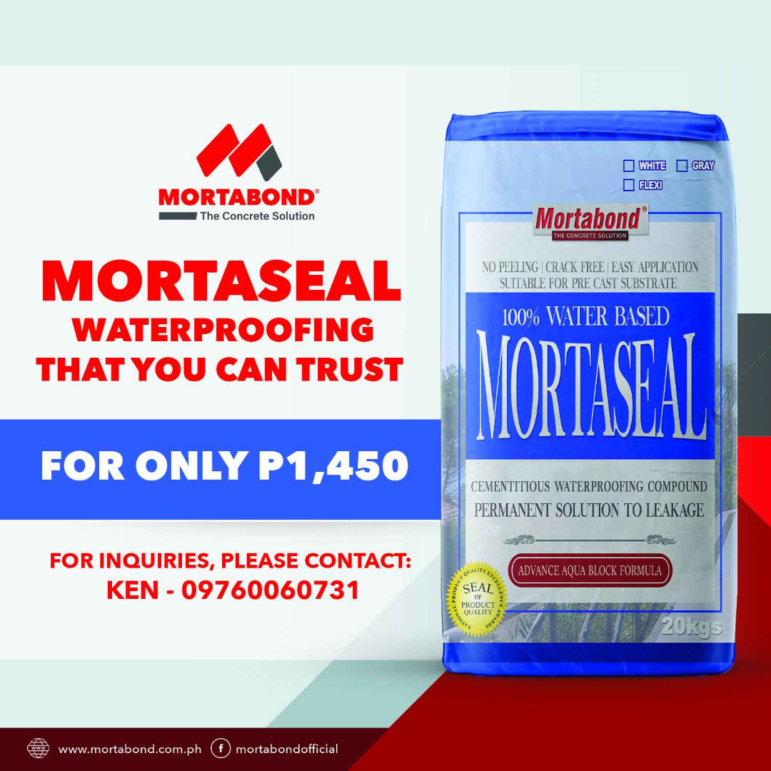 Mortaseal Water Based Cementitious Waterproofing Compound 20kgs ...