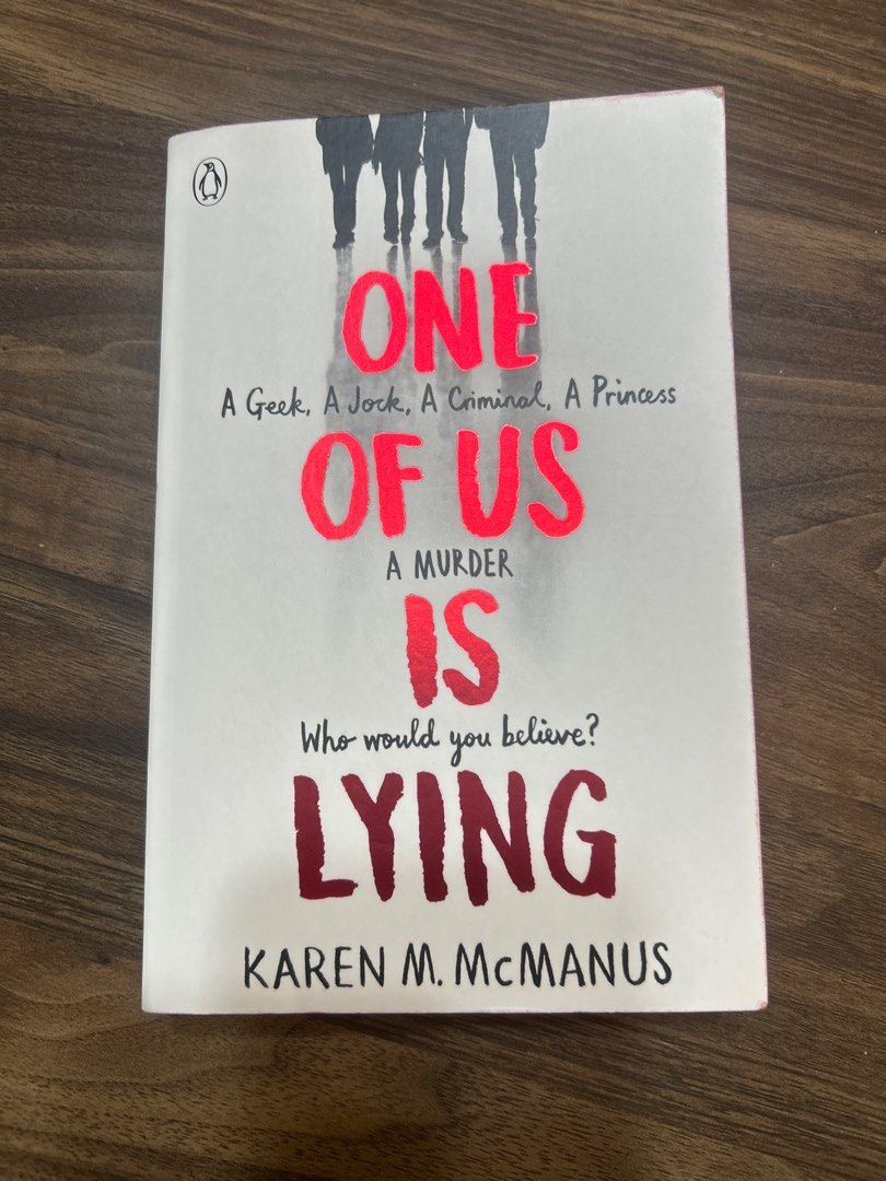 [NEW] One of us is lying book, Hobbies & Toys, Books & Magazines ...