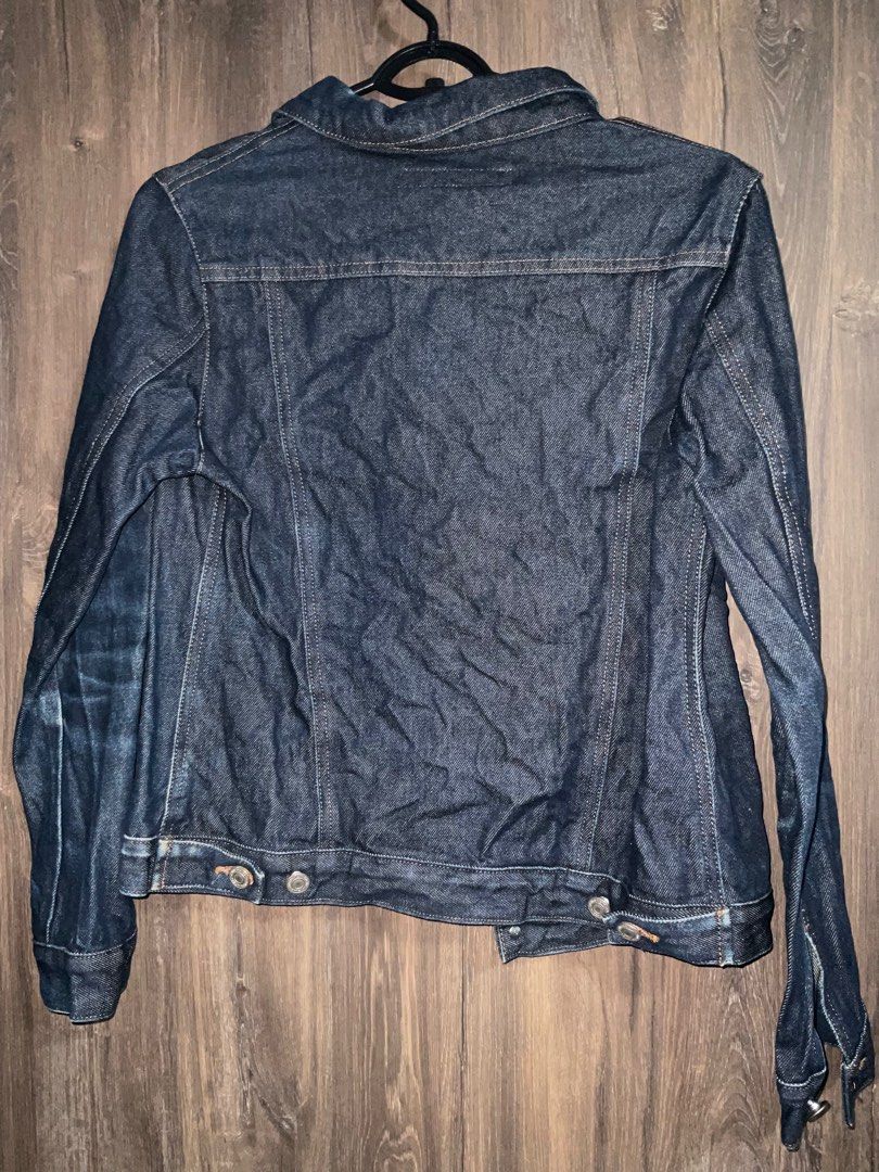 Nice Claup denim jacket, Women's Fashion, Coats, Jackets and Outerwear ...