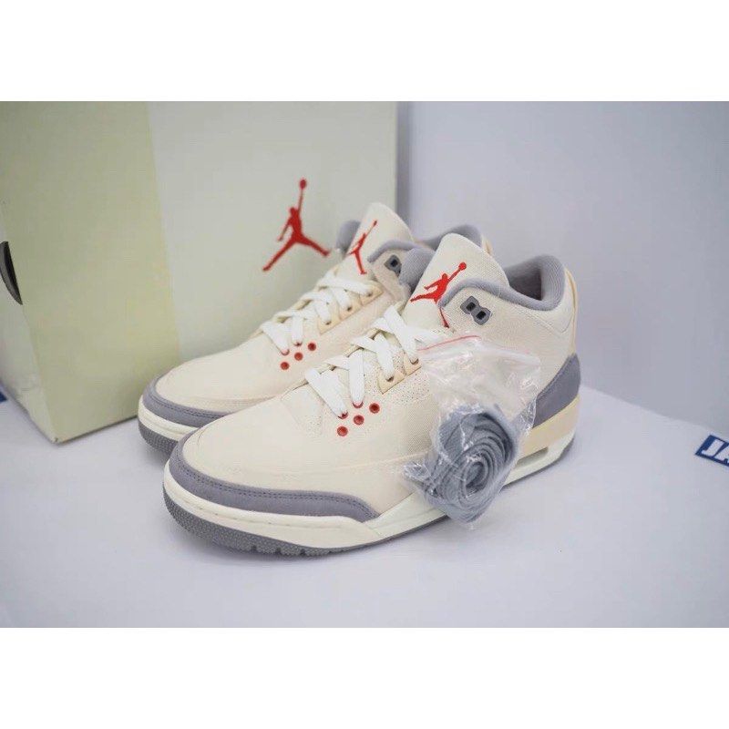 Nike air Jordan 3 aj3 喬丹 3代 三代 Muslim 米白 棉布 鞋 球鞋 籃球鞋 運動鞋 籃球, 他的時尚, 鞋類 ...