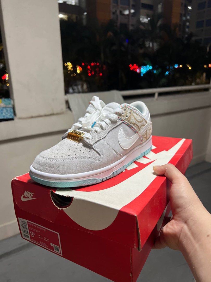 Nike Barber dunks low, Men's Fashion, Footwear, Sneakers on Carousell