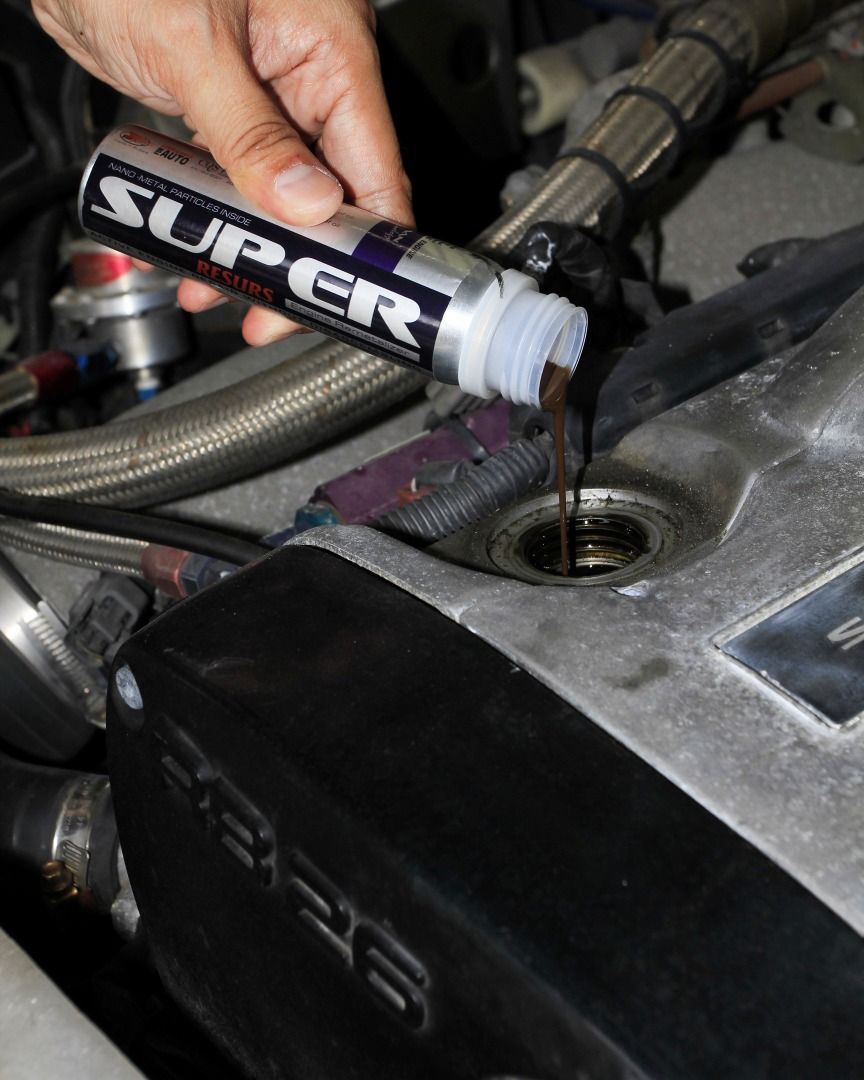 【Nissan Skyline GTR R34】SUPER RESURS 超級引擎修復劑 75g | GTR 引擎修復 | GTR 延長機油 ...