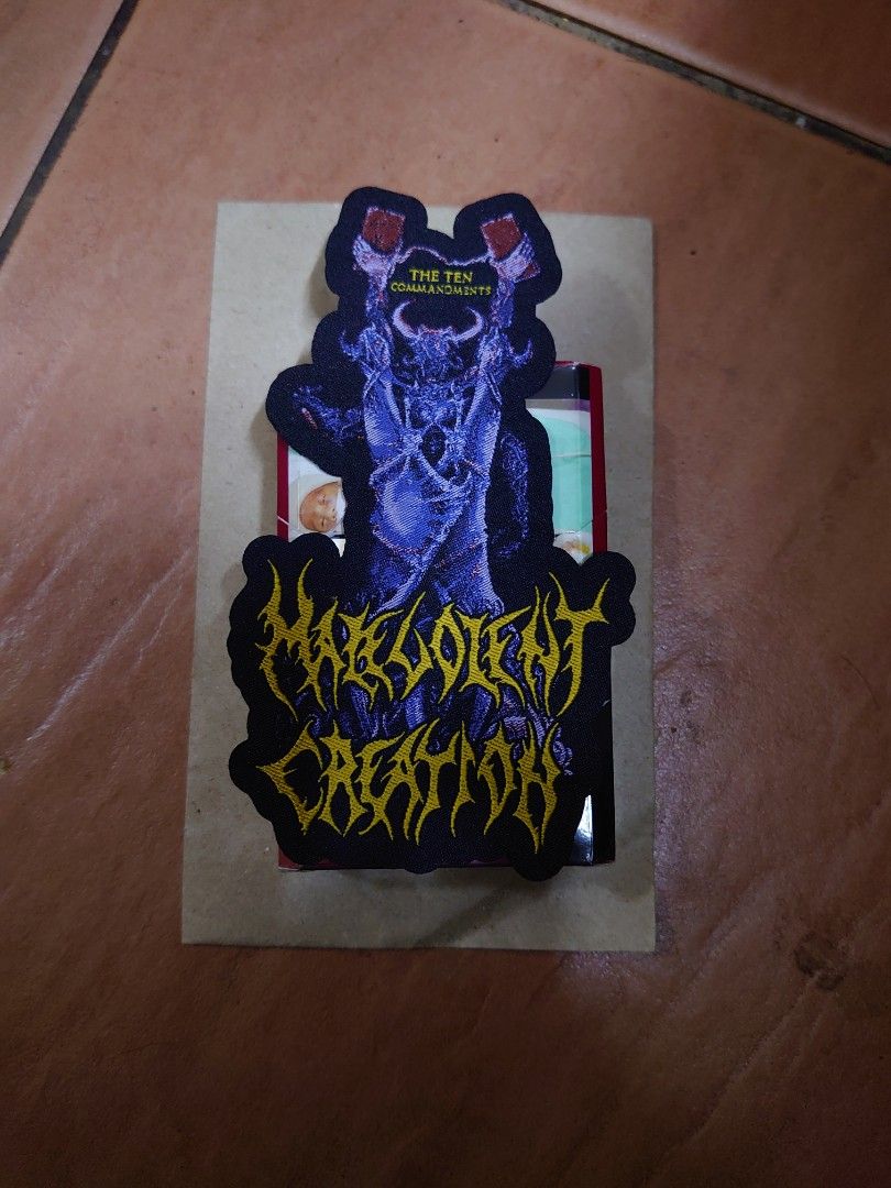 Official malevolent creation woven patch, Hobbies & Toys, Music & Media ...