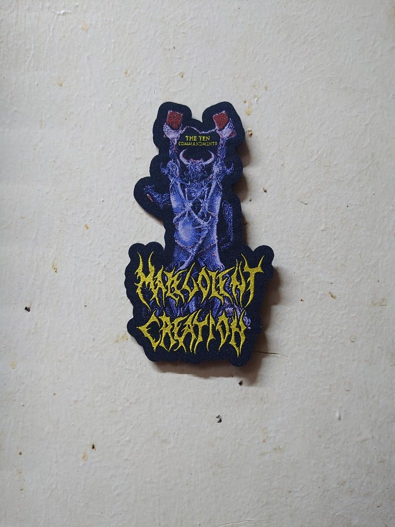Official malevolent creation woven patch, Hobbies & Toys, Music & Media ...