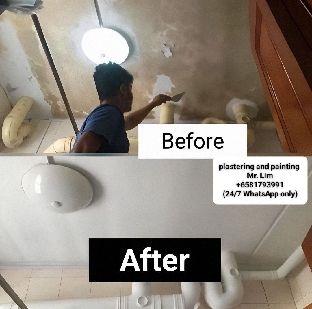 Plustering Service#painting service#varnish#anti mould treatment#epoxy flooring#hdb condo landed ...