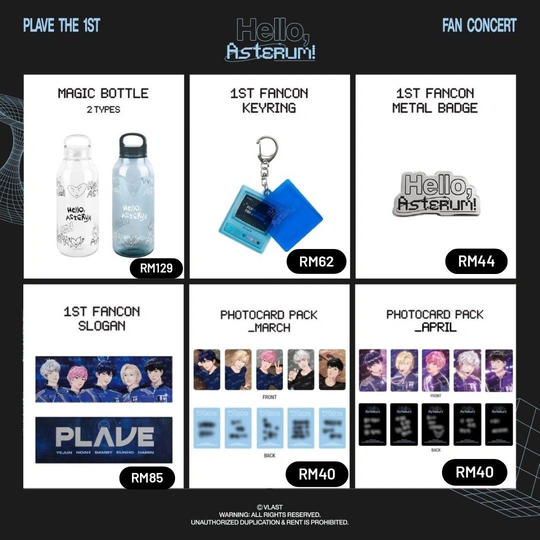 PLAVE 'Hello, Asterum!' OFFICIAL MD, Hobbies & Toys, Collectibles ...