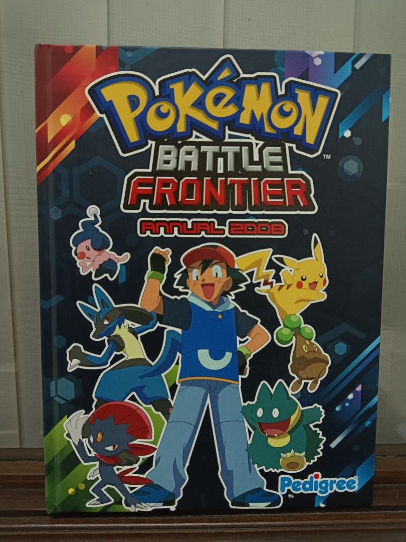 Pokemon annual book hard cover Buku collection collector kolektor ...