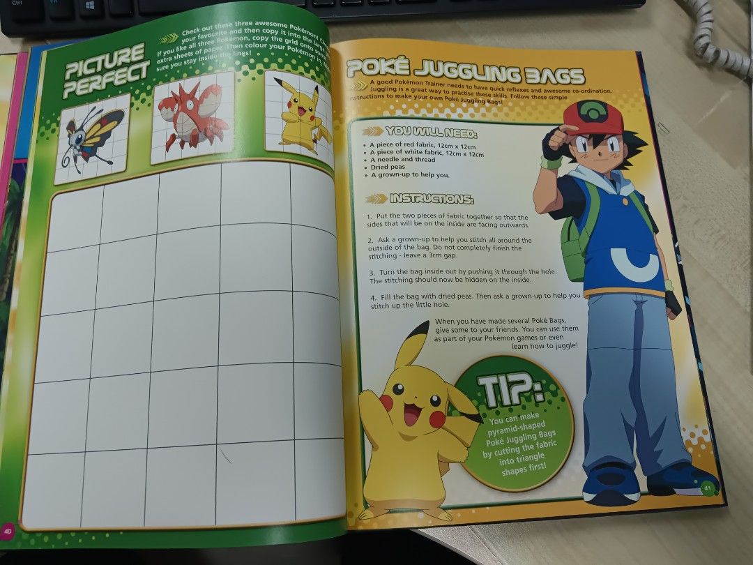 Pokemon annual book hard cover Buku collection collector kolektor ...