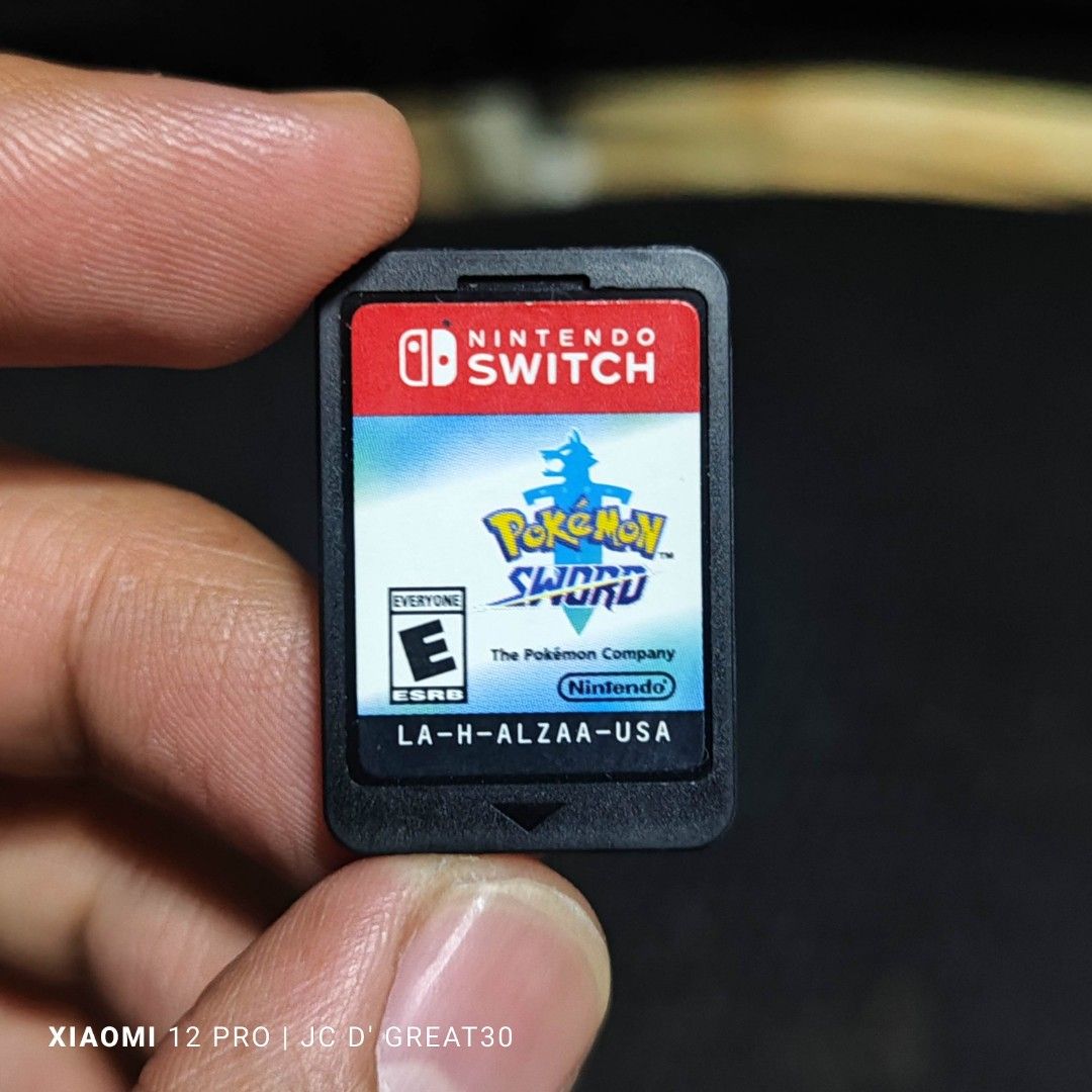 Pokemon Sword Switch Game, Video Gaming, Video Games, Nintendo on Carousell
