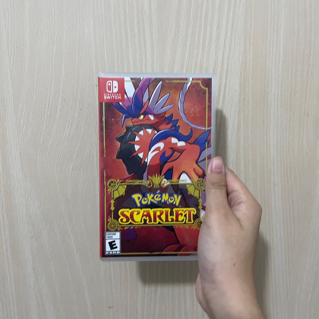 Pokémon Scarlet Nintendo Switch Game (NSW), Video Gaming, Video Games ...