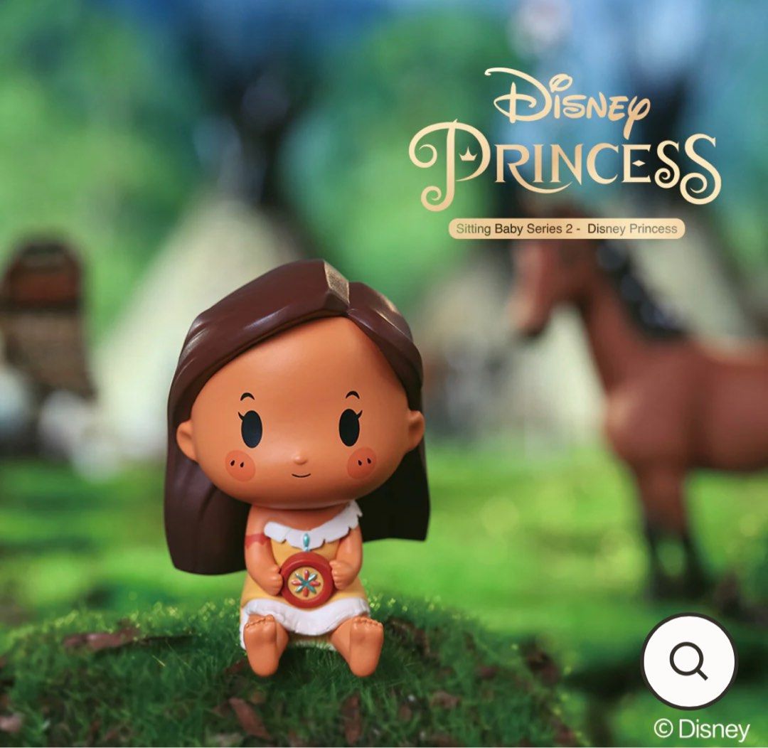Popmart Disney Princess - Sitting Baby Series 2 [pocahontas], Hobbies ...