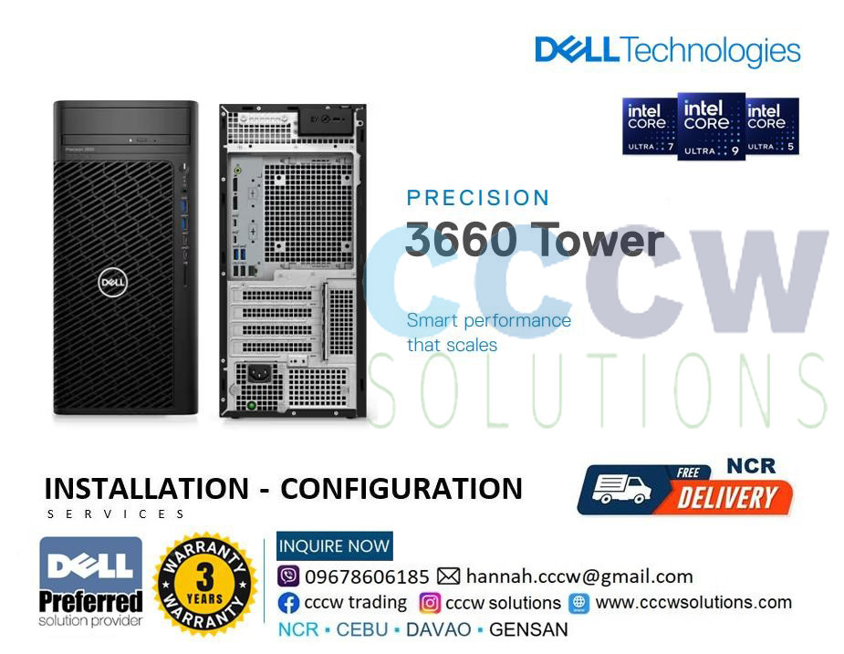Precision 3660 Tower Core i7-13700/ 16GB / 256GB SSD + 1TB HDD/NVIDIA ...