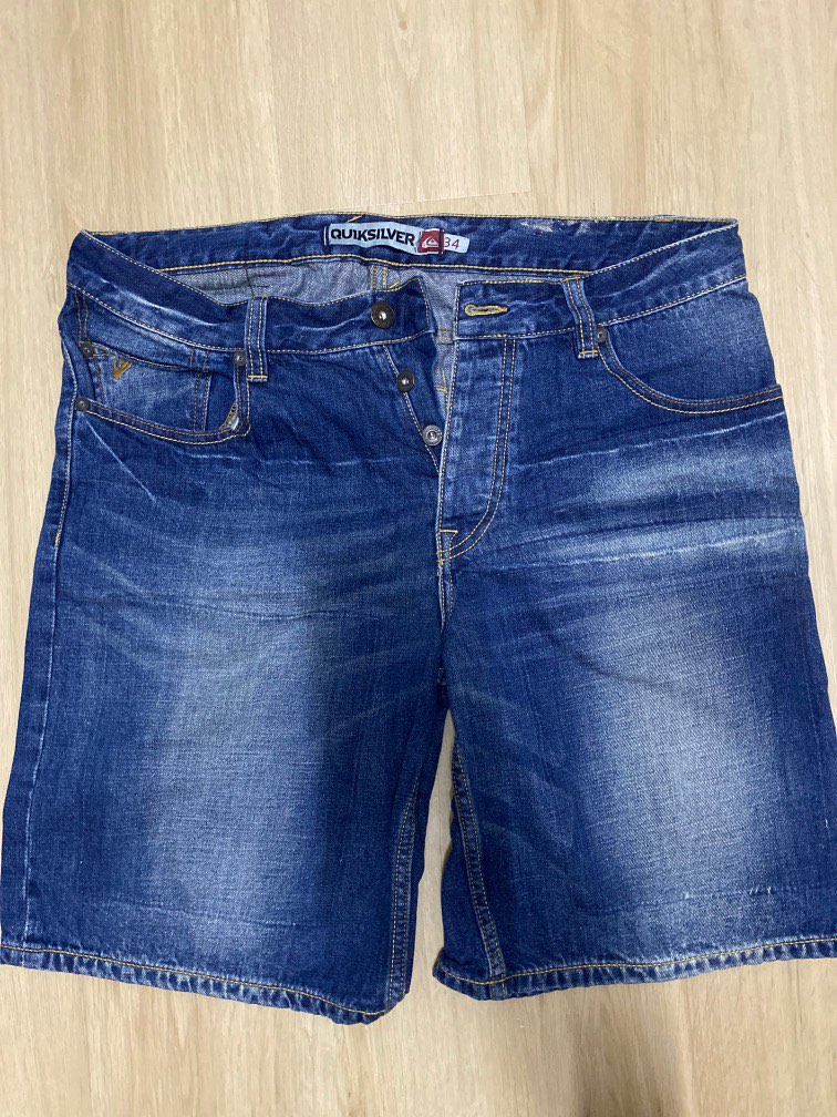 QUICKSILVER Original Jeans (Short), Men's Fashion, Bottoms, Jeans on ...