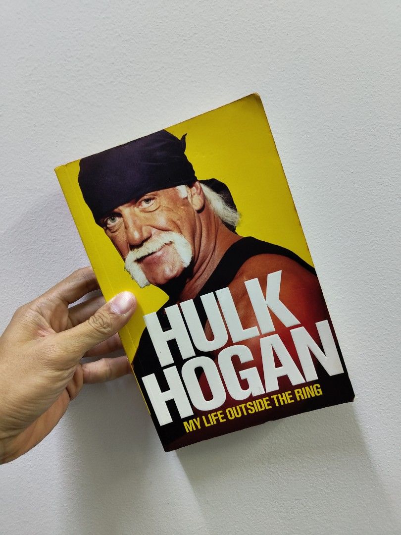 Rare Hulk Hogan Book My Life Outside The Ring 80s 90s WWF Legend ...
