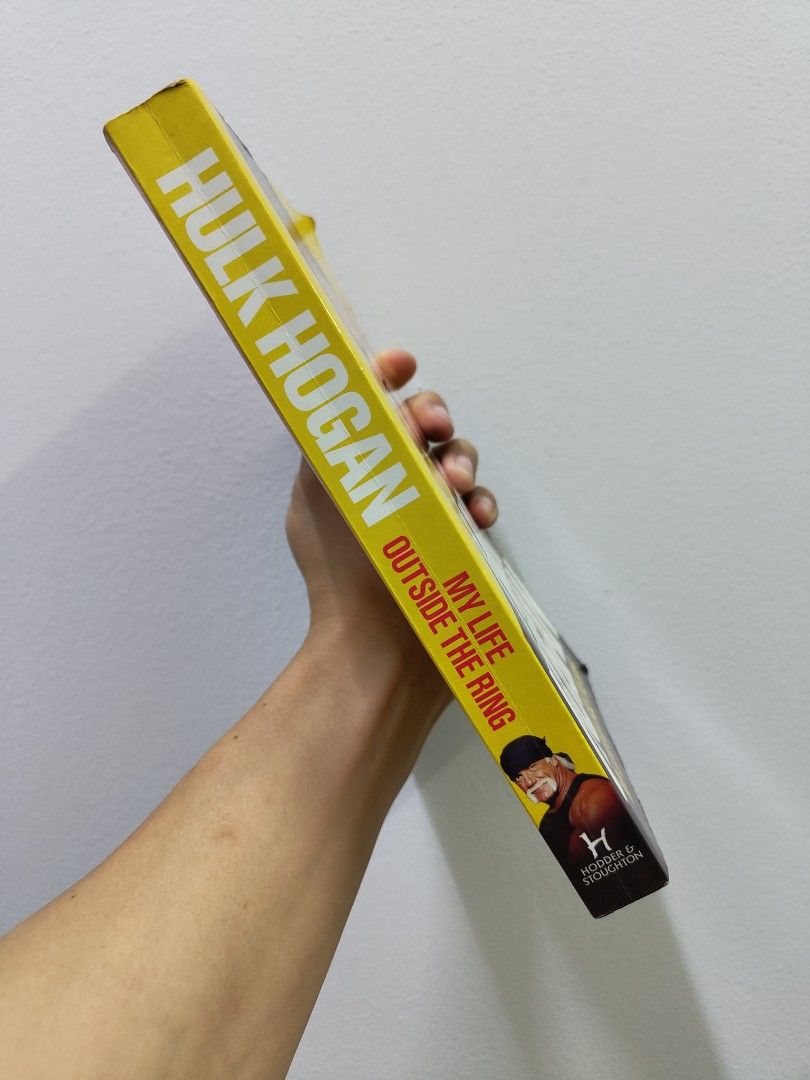 Rare Hulk Hogan Book My Life Outside The Ring 80s 90s WWF Legend ...