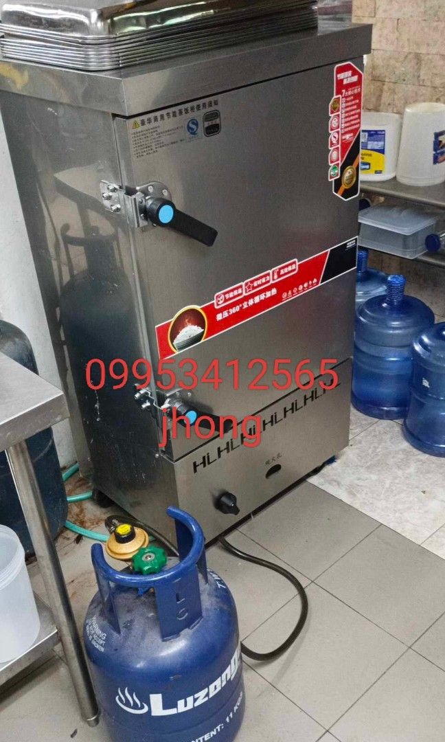 Rice Steamer gas type, Commercial & Industrial, Industrial Equipment on ...