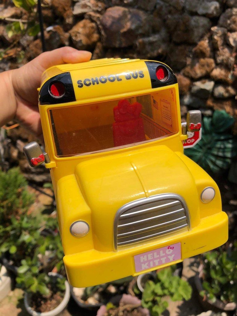 SANRIO HELLO KITTY SCHOOL BUS TOY, Hobbies & Toys, Toys & Games on ...