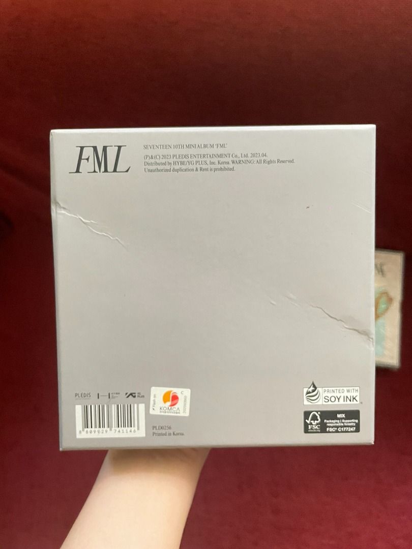Seventeen FML (Fallen, Misfit, Lost) Green Version with Weverse POB ...